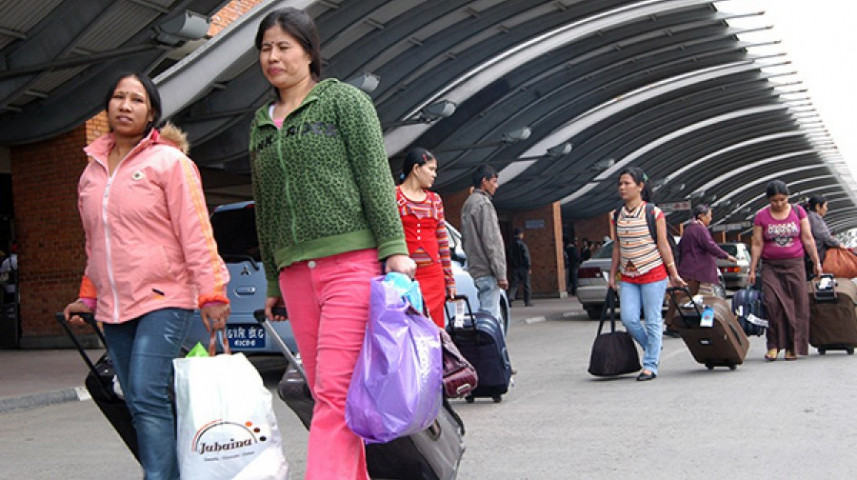 Around 750,000 Nepalis got labor permits in 11 and half months, says ...