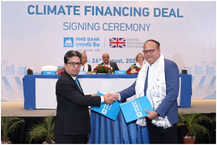 NMB Bank secures USD 25 million clean energy funding from British ...
