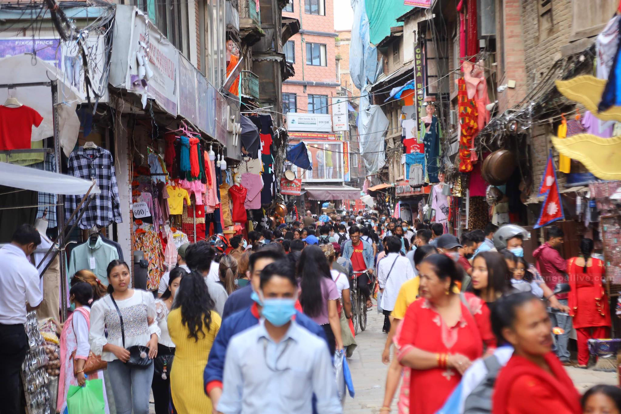 In pics: Shoppers throng marketplaces ahead of Dashain - Nepal Live ...