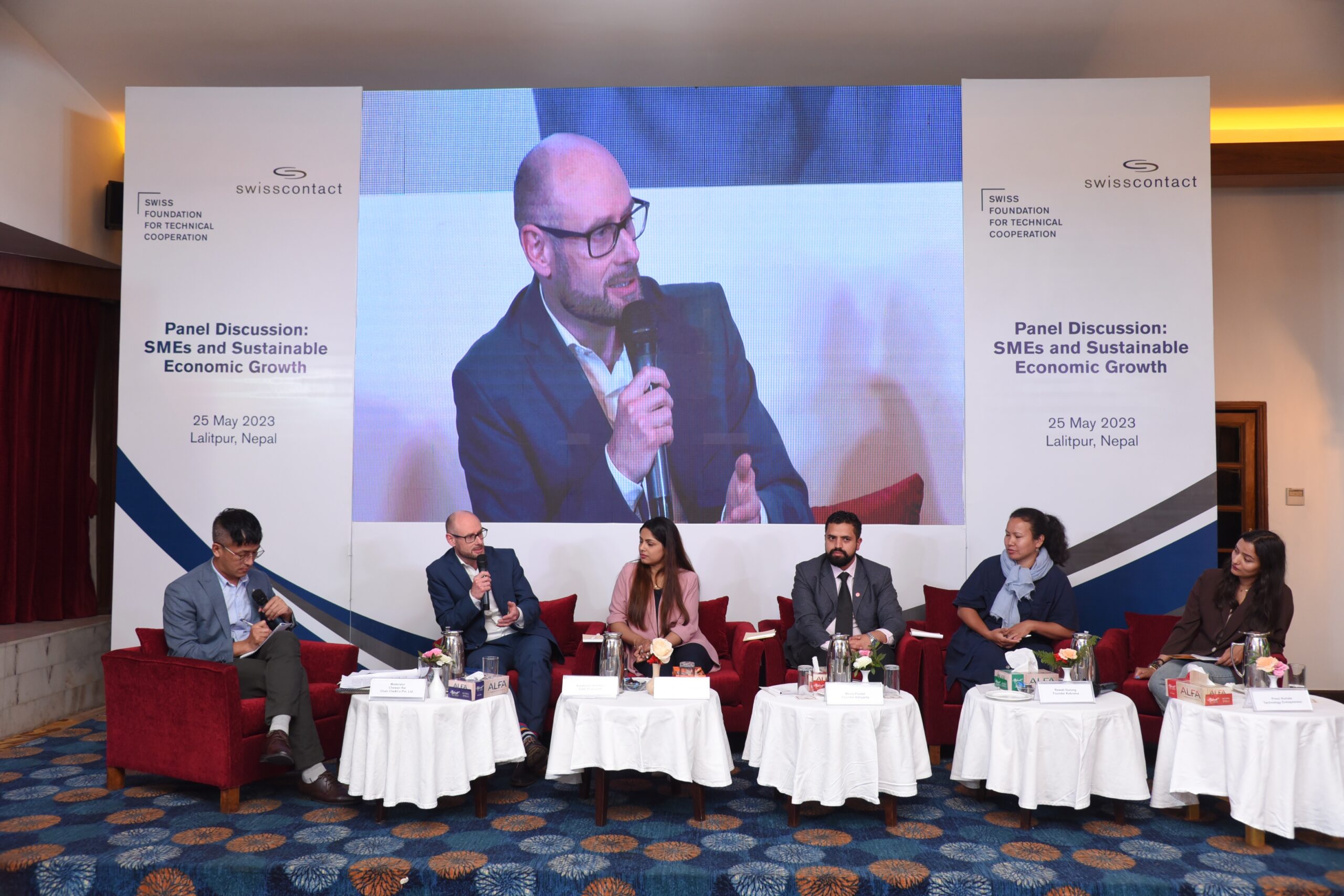 Swisscontact conducts discussion on "SMEs and Sustainable Economic ...