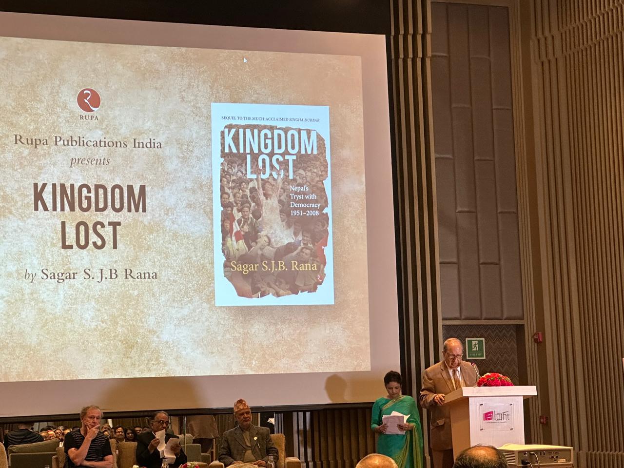 Sagar SJB Rana’s book ‘Kingdom Lost’ launched in Kathmandu - Nepal Live Today Nepal Live Today
