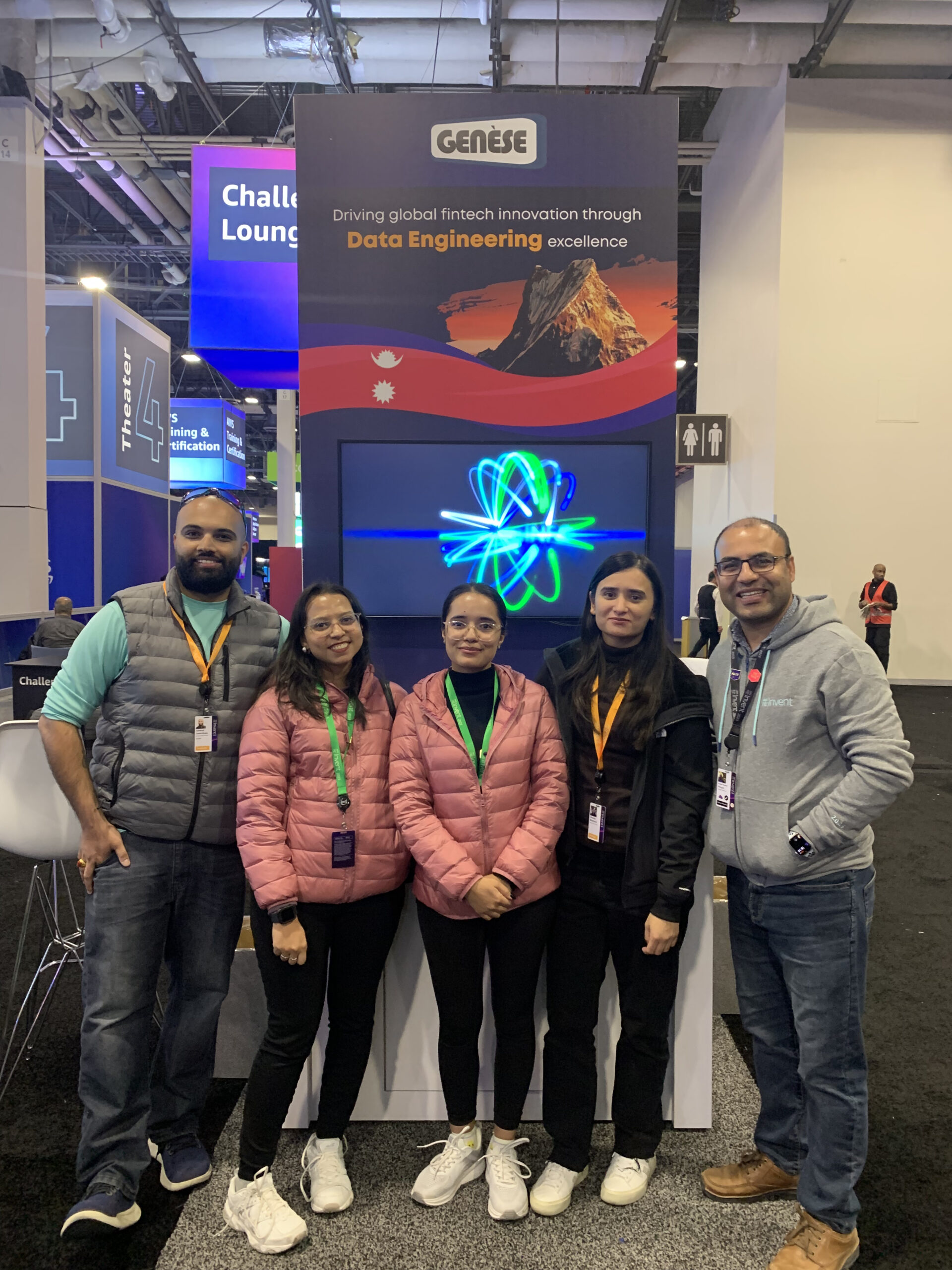 A fintech software developed by Nepali engineers being showcased at ...